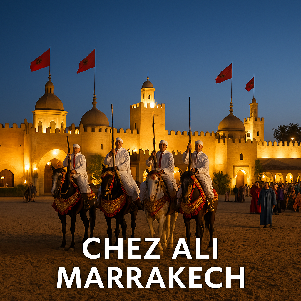 Chez Ali Marrakech – Dinner & Fantasia Show